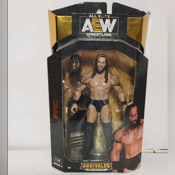 Mattel | Accessories | Aew Pac Jazwares All Elite Wrestling Unrivaled ...